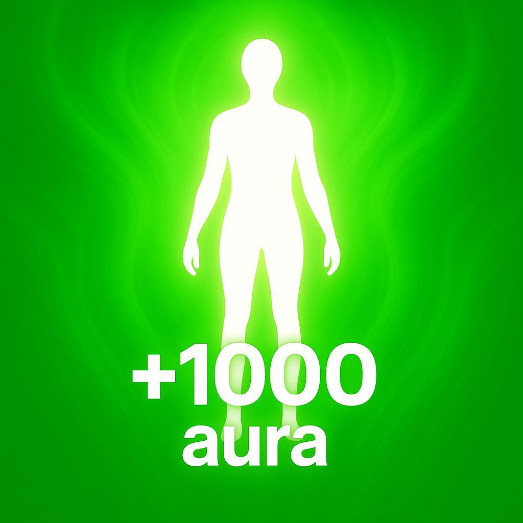 +1000 aura